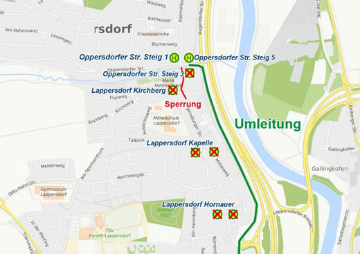 Verkehrsmeldungen - Regensburger Verkehrsverbund